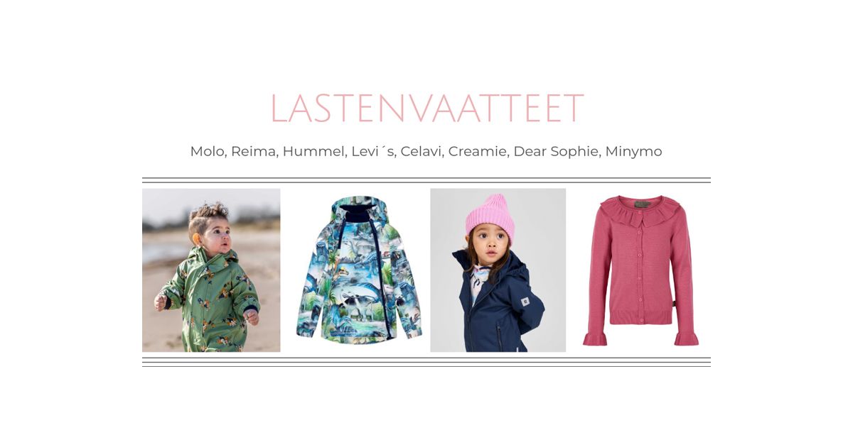 LASTENVAATTEET | Kukkuukids.fi