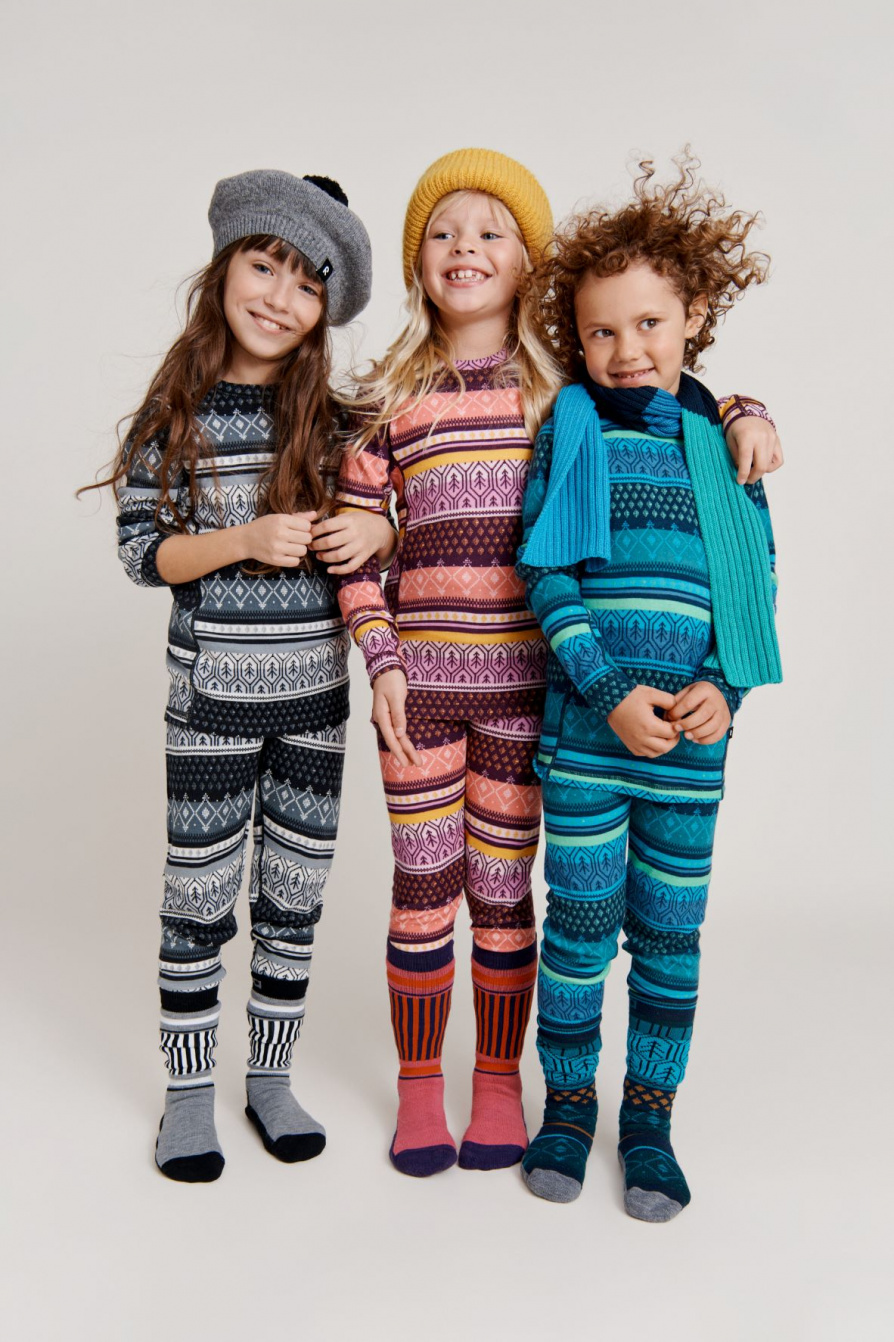 Reima Taitoa wool base layer, navy | Kukkuukids