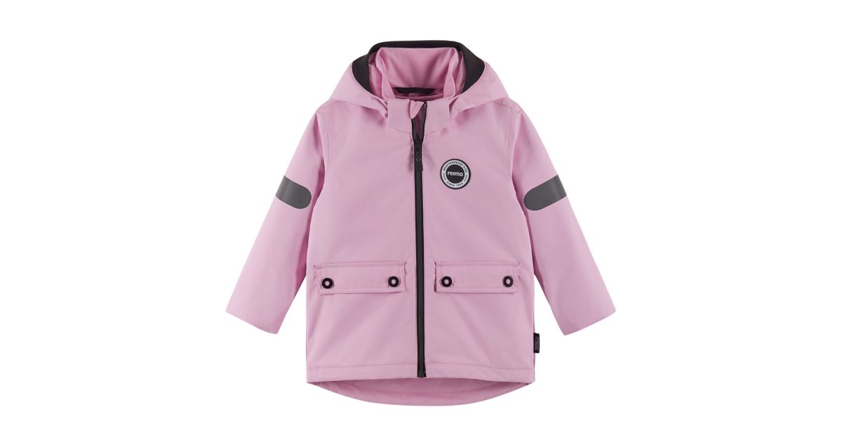 Reimatec 3in1 Sydvest mid-season jacket, light heather | Kukkuukids